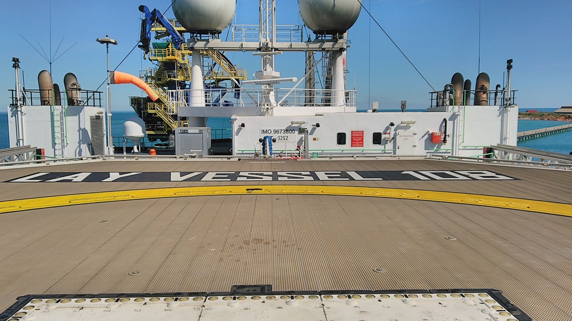 LAY VESSEL (LV) 108 – Safe Helidecks